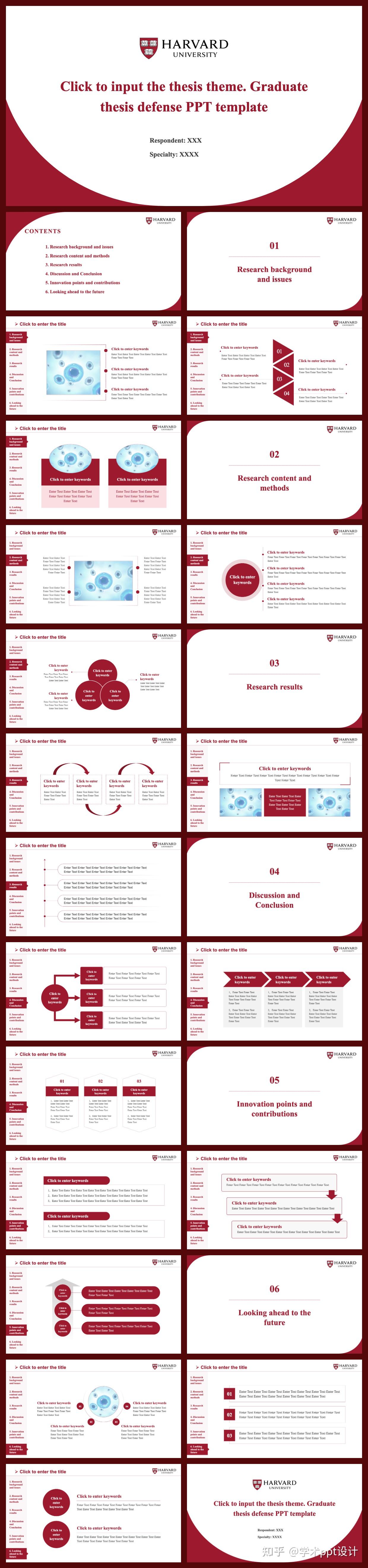 这些全英文论文答辩ppt模板如何呢？ - 知乎