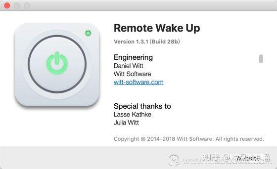 Mac上好用的远程唤醒电脑工具Remote Wake Up - 知乎