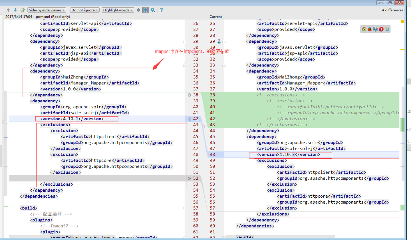 项目异常处理 java.lang.NoClassDefFoundError: org/apache/http/message ...