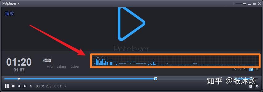 Potplayer有什么办法在播放视频时候显示声音的波形？ - 知乎