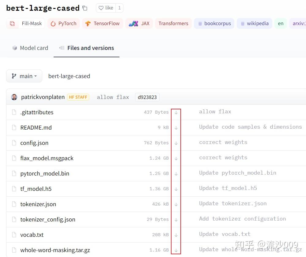 Huggingface Transformers模型下载 - 知乎