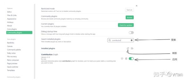 Obsidian 宝藏插件之 Contribution Graph，生成可交互的贡献热力图 - 知乎