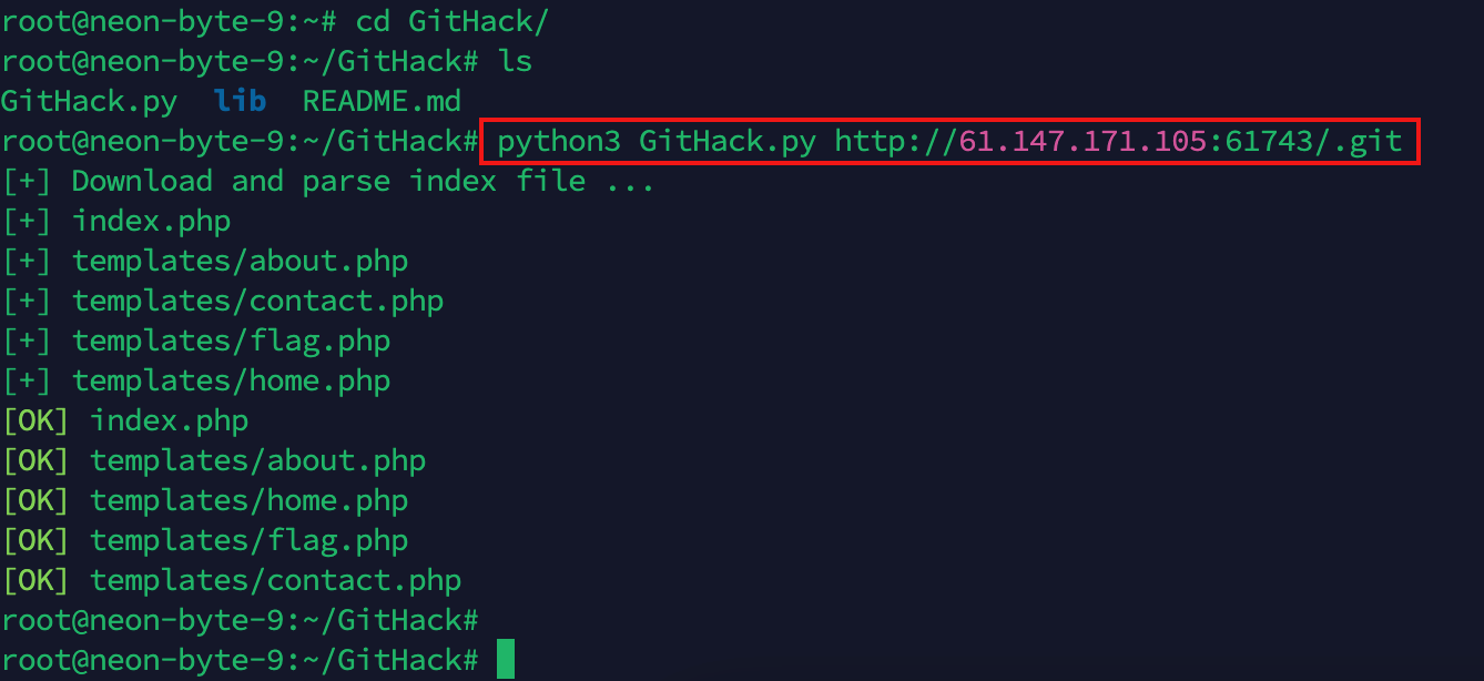 xctf-mfw（Git代码泄露，assert代码执行） - 知乎