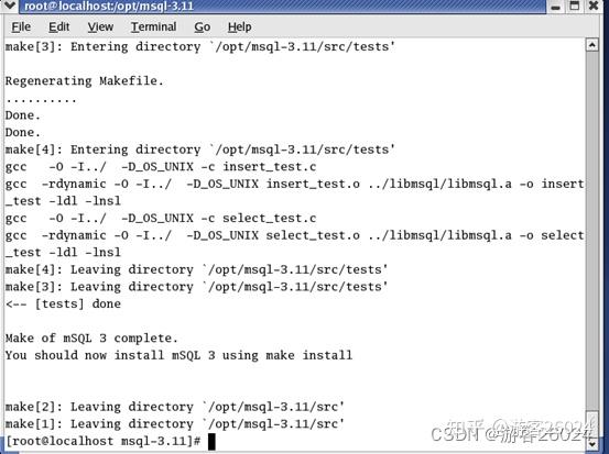 手把手教你北邮操作系统小学期实验六——linux环境下嵌入式数据库msql的集成1 知乎