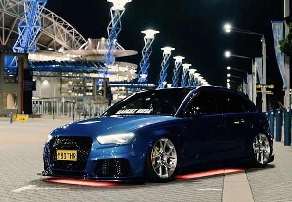 奥迪A3改装AIRBFT气动避震案例蓝色经典 - 知乎