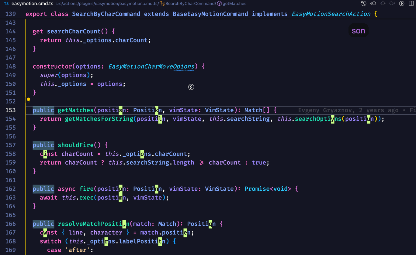 给 VSCodeVim 用户的福音，在 VSCodevim 中实现 Leap 打造最强移动插件 - 知乎