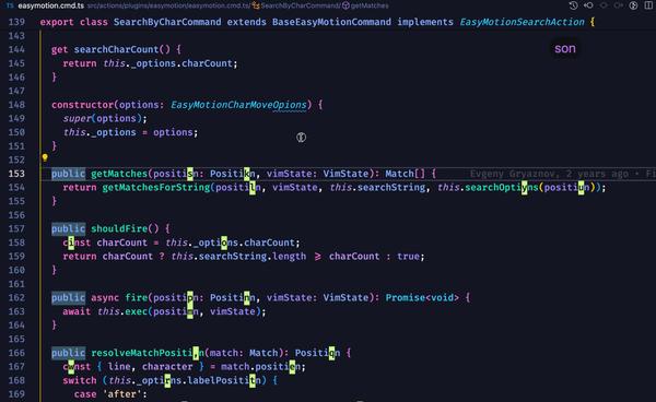 给 VSCodeVim 用户的福音，在 VSCodevim 中实现 Leap 打造最强移动插件 - 知乎