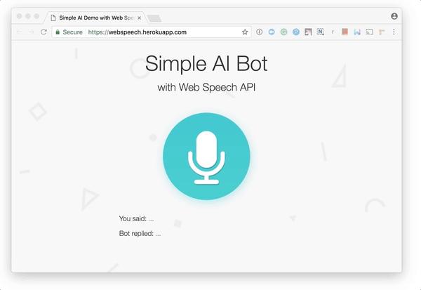 教你用 Web Speech API 和 Node.js 来创建一个简单的 AI 聊天机器人 - 知乎