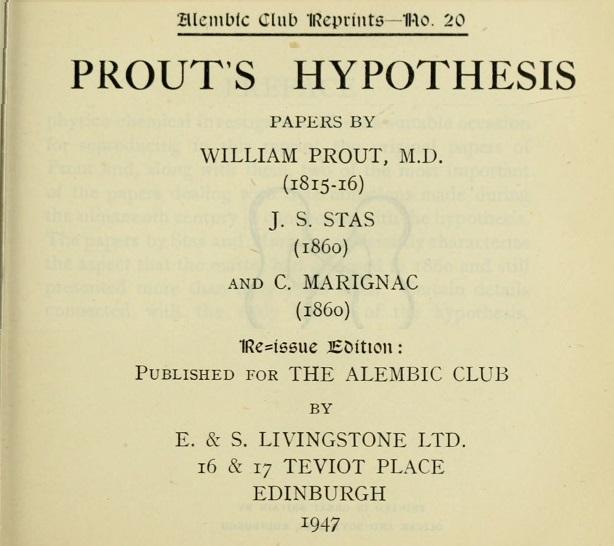 普洛特假说（关于相对原子质量） - 知乎