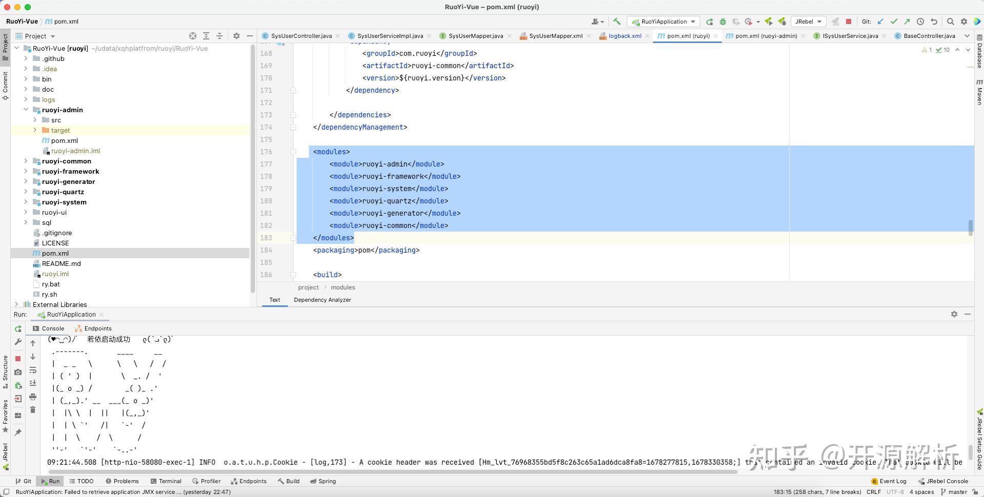 《若依ruoyi》第十章：Ruoyi Sping Boot pom.xml构建详解 - 知乎