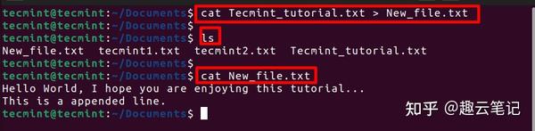 如何在Linux系统中使用Cat命令 [22个典型示例] - 知乎