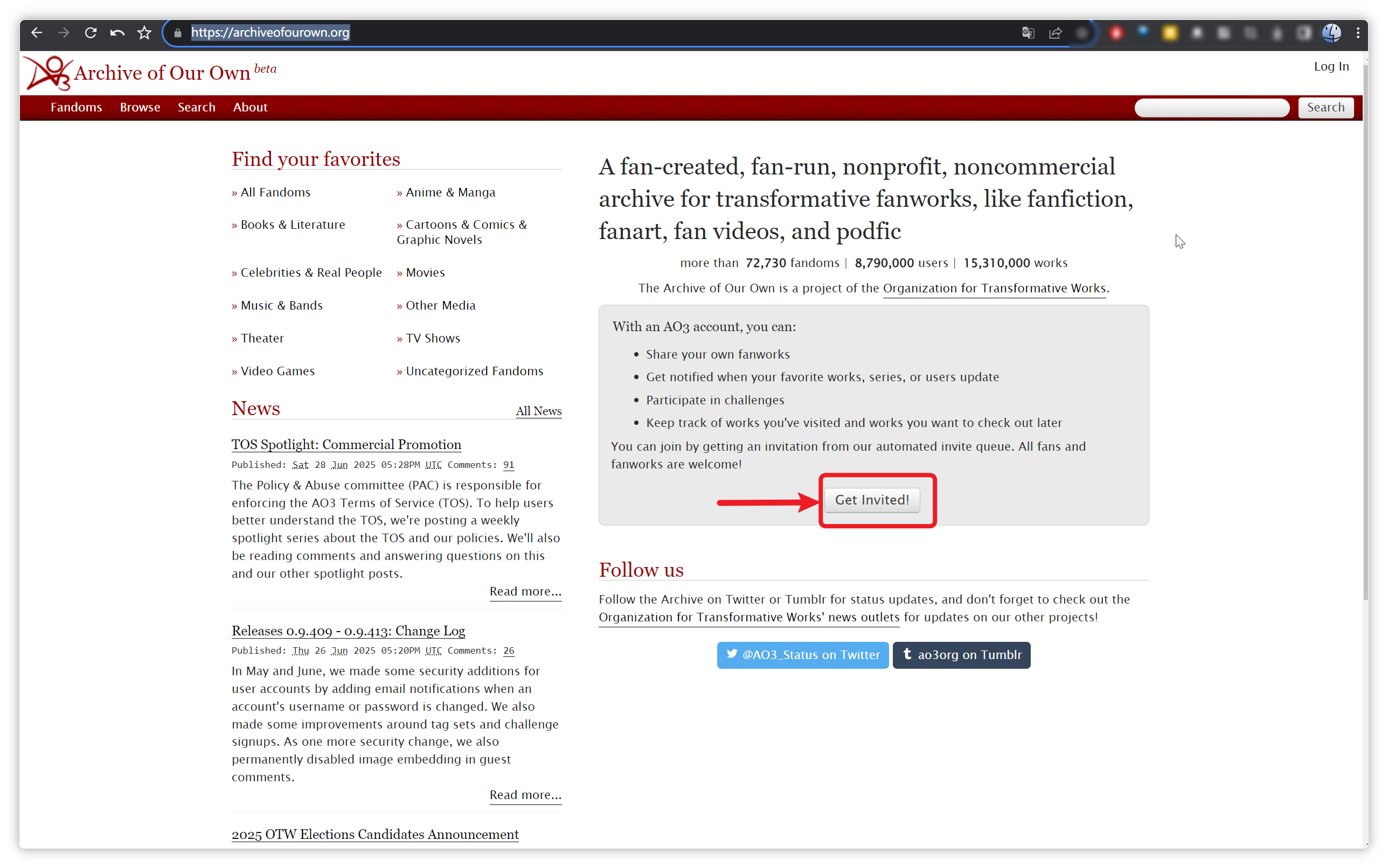以前根本不知道ao3，现在想注册进去，还有可能恢复吗？ - 知乎
