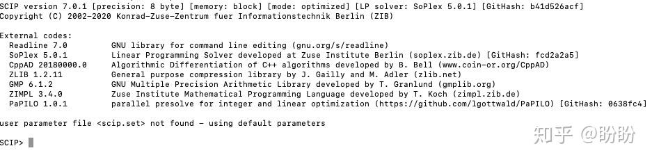 Mac OS 下安装SCIP求解器和pyscipopt包 - 知乎