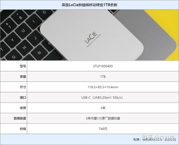 精致又简约！雷孜LaCie新棱镜移动硬盘评测：速度全程稳如初 - 知乎