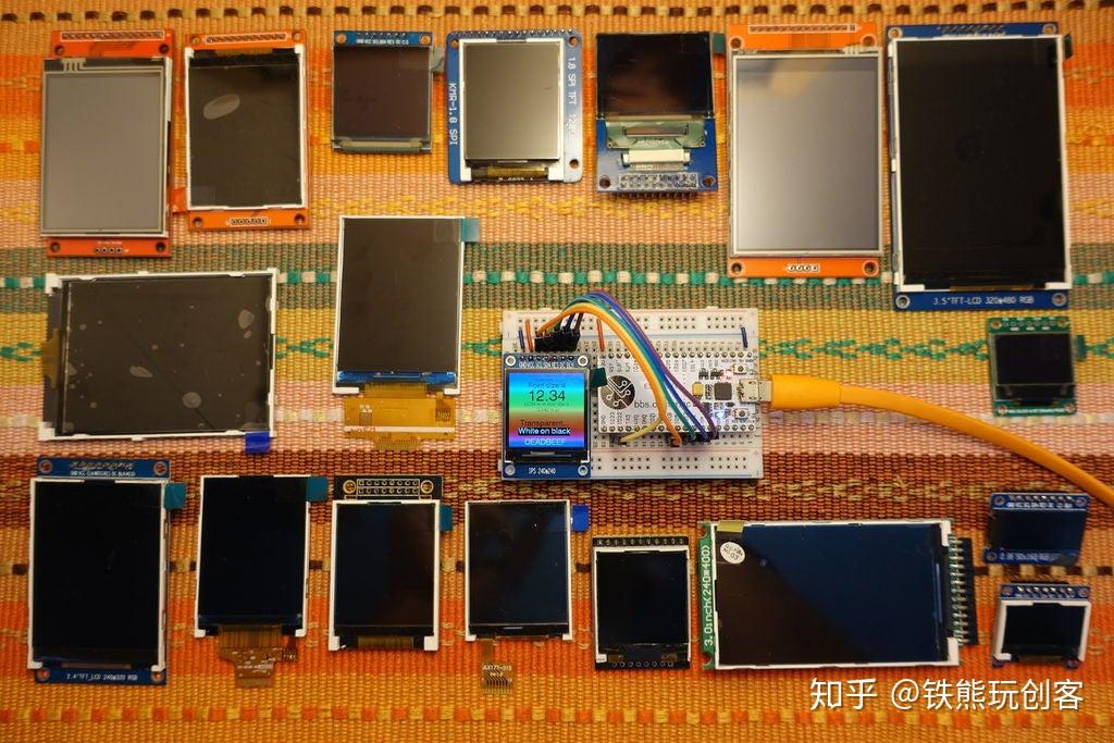 Esp32彩屏显示入门:我要五彩斑斓的黑 Esp32学习之旅 Arduino版 知乎