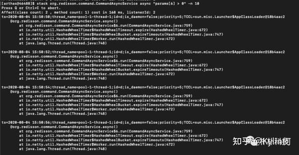 Arthas实践: 定位修复Redisson连接池问题 - 知乎