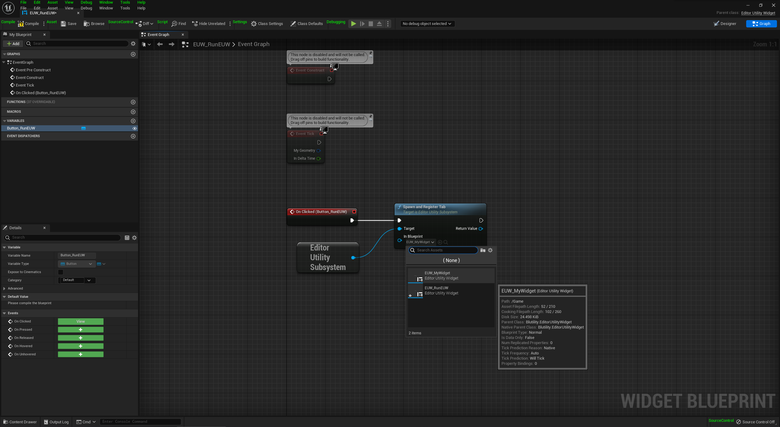 《调教UE5：编辑器拓展指南》Widget 相关基础 - 知乎