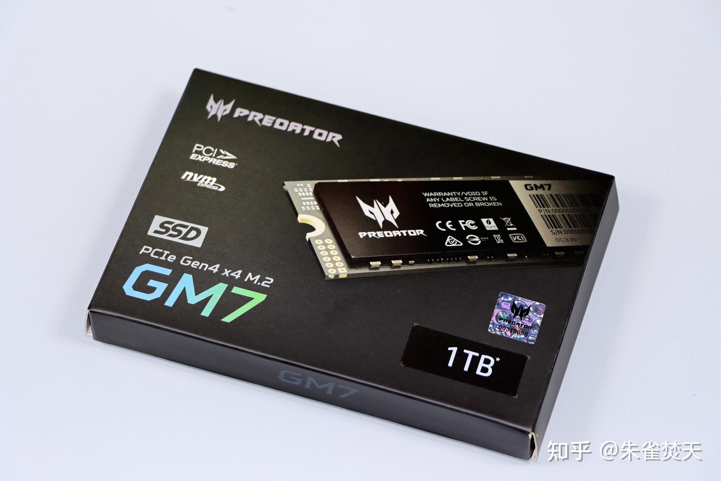 搭配 DDR5 更能发挥出潜力的 M.2 PCIe 4.0 X4 SSD——宏碁掠夺者 GM7 1TB - 知乎