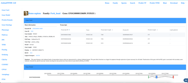 🤩 AnimalTFDB v4.0 | OMG！我最爱的转录因子数据库更新啦！~（附使用指南）（二） - 知乎