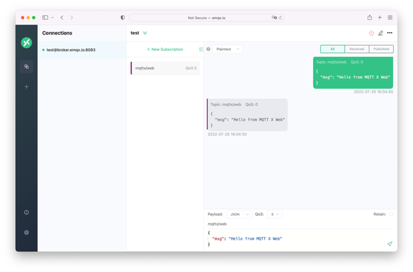 MQTT X Web：在线的 MQTT 5.0 客户端工具 - 知乎