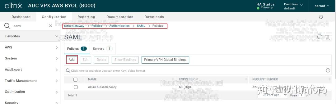 Citrix通过Azure Active Directory实现Saml认证单点登录云桌面 - 知乎