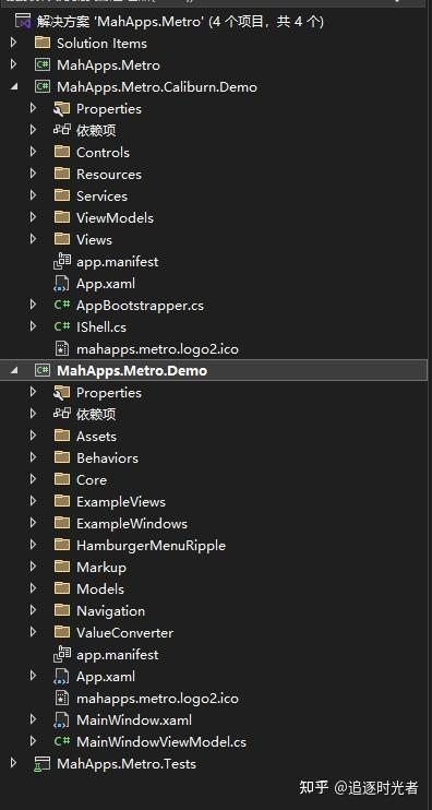 一组开源、免费、Metro风格的 WPF UI 控件库 - MahApps.Metro - 知乎