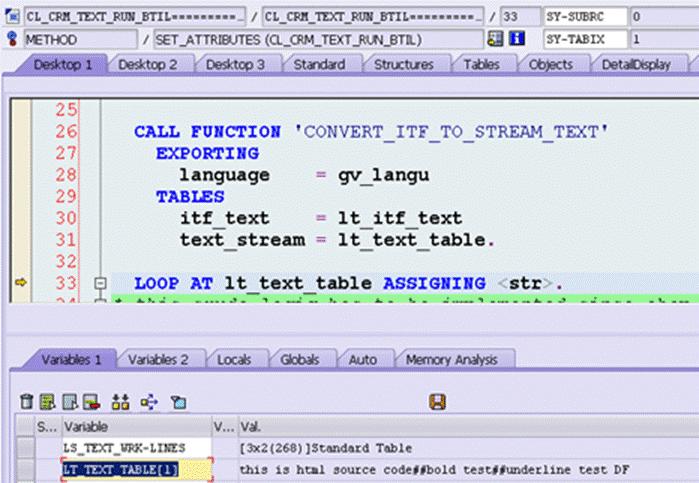 SAP CRM WebClient UI上以html格式显示note的问题讨论 - 知乎