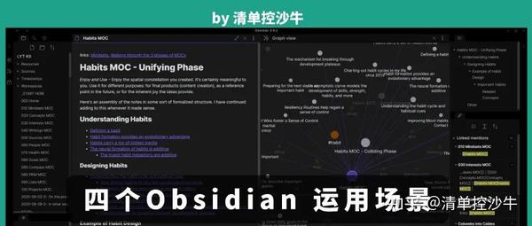 如何优雅的运用Obsidian？分享我的四个运用场景！ - 知乎