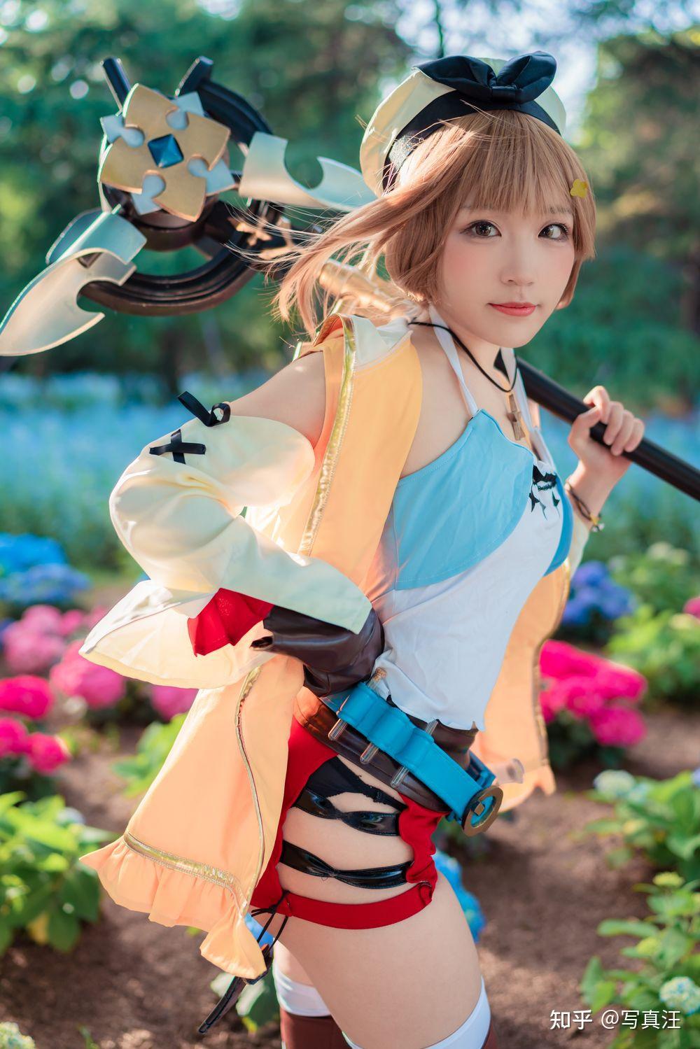 弥美Mime写真合集cos套图:莱莎的炼金工房 - 知乎