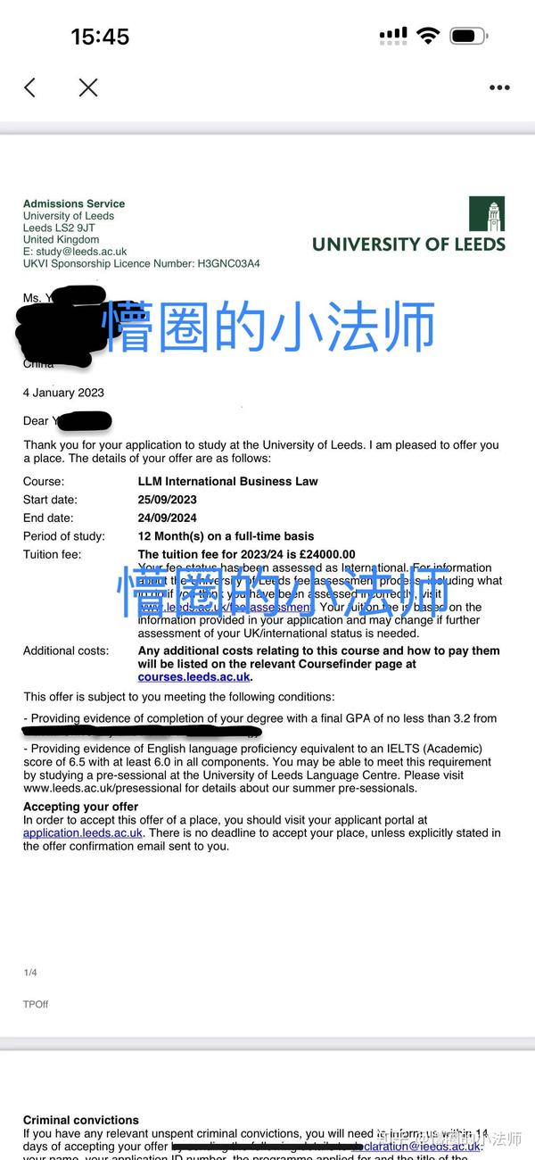 LLM/JD申请第八十二例（澳门院校篇 - Warwick LLM + Bristol LLM + Birmingham LLM ...