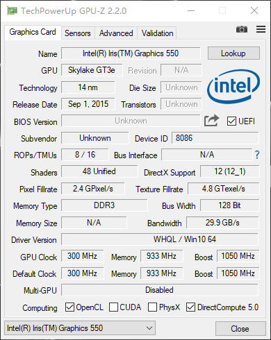 【高性能核显】i5-6267U&Iris 550性能表现 - 知乎
