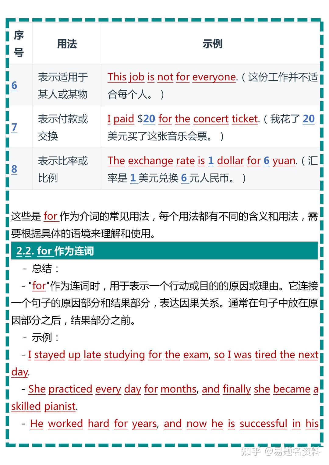 介词to、for、of如何区分用法？ - 知乎