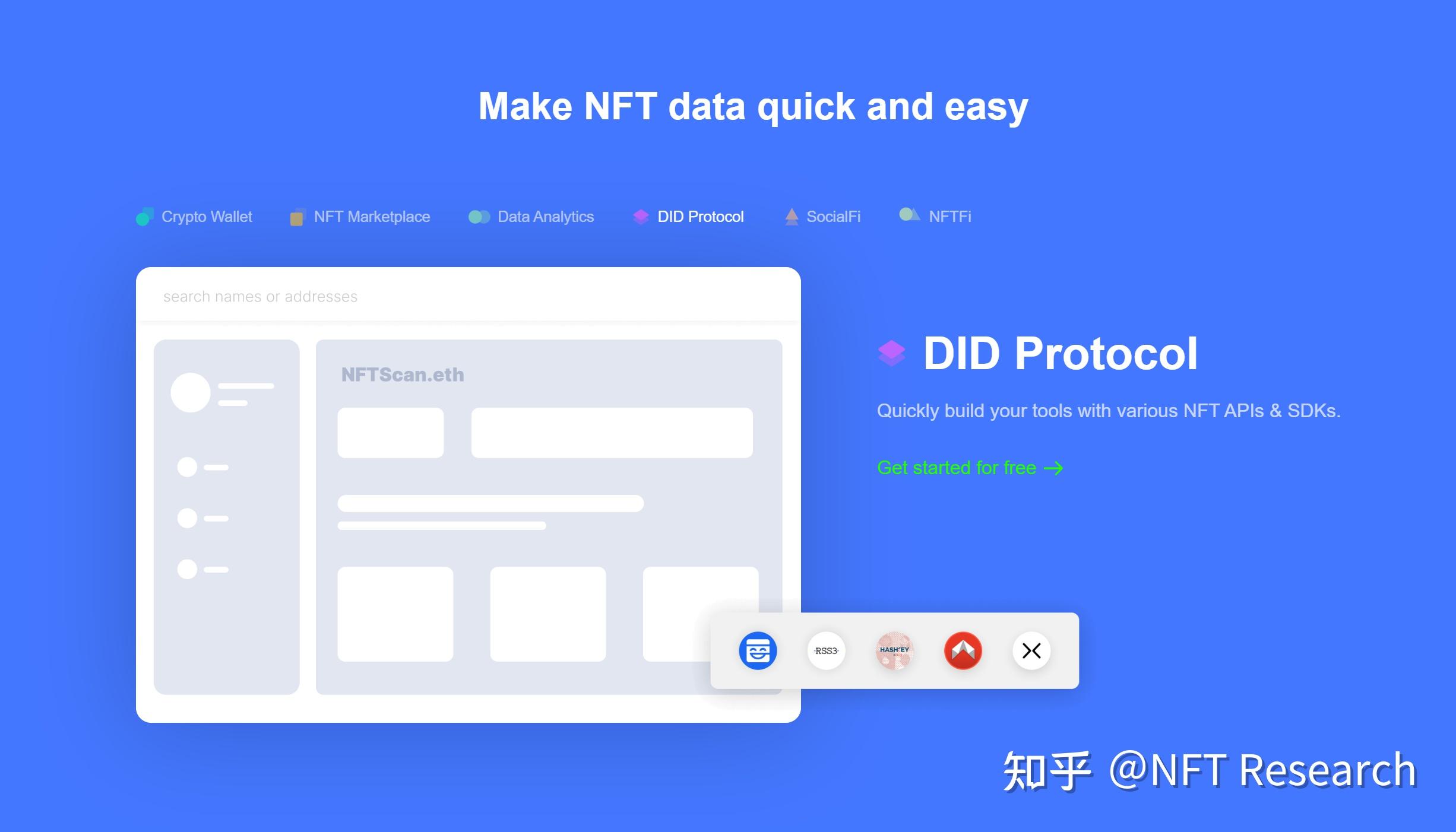 NFTScan NFT API 在 DID Protocol 开发中的应用 - 知乎
