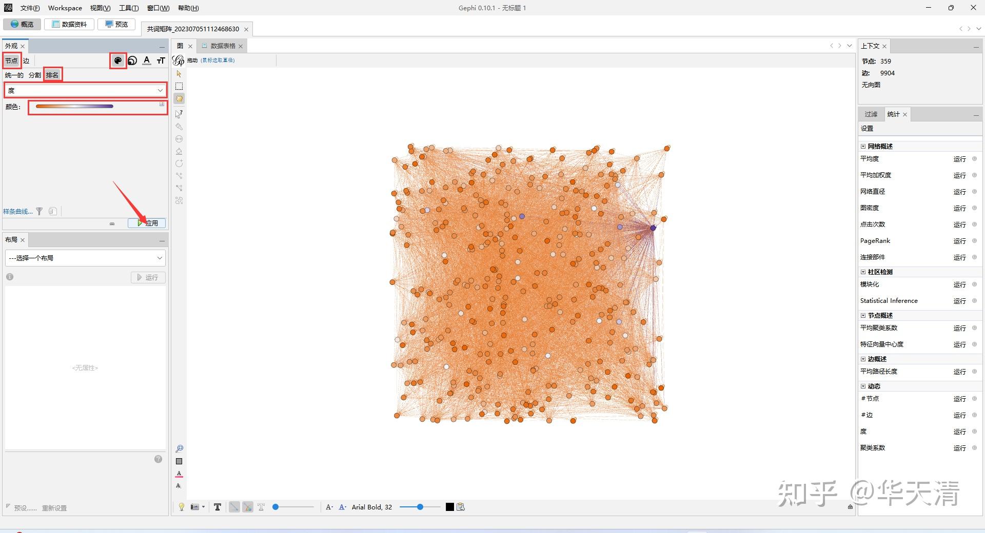 Gephi社会网络分析-网络图Force Atlas布局使用方法实验 - 知乎