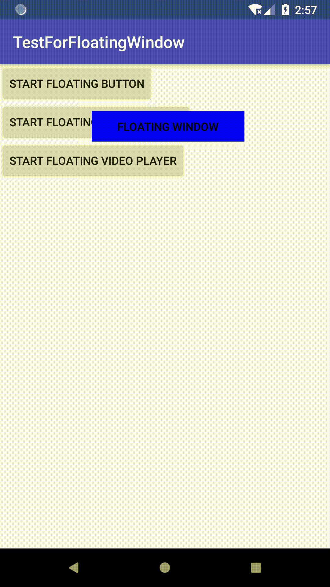 Android悬浮窗的实现 - 知乎