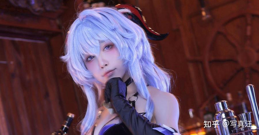 水淼Aqua写真合集cos图片:甘雨 同人魅魔 - 知乎