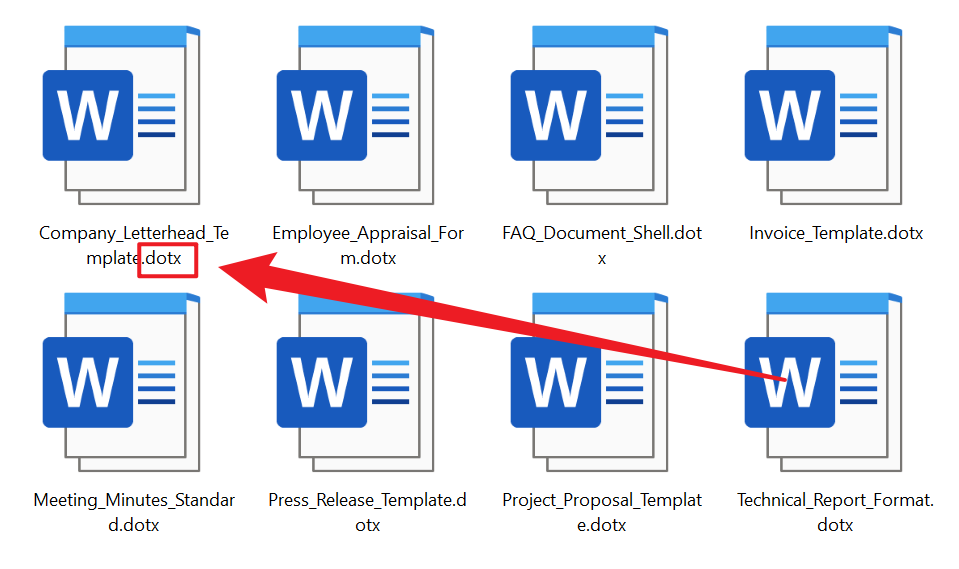 很多 Word 文档怎么批量转换为 Dotx 模板格式？ - 知乎