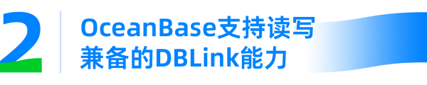 OceanBase 4.1解读：读写兼备的DBLink让数据共享“零距离” - 知乎