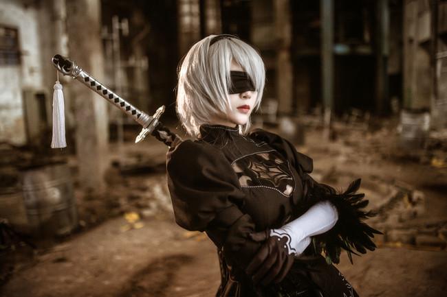 2B小姐姐COS精选 真的没拿游戏CG骗你！ - 知乎