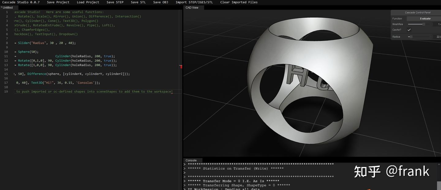 【opencascade】常用资料整合 - 知乎
