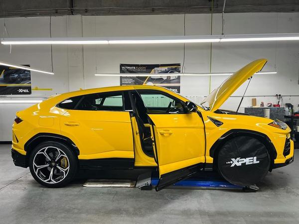 流淌超跑血液的SUV：兰博基尼Urus&XPEL漆面保护膜 - 知乎