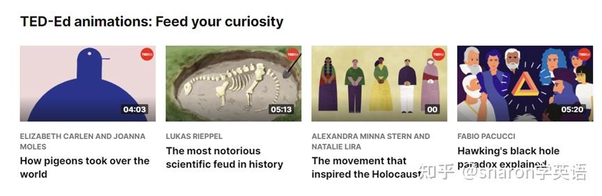 TED-ED视频-英语听力，翻译的好材料 - 知乎