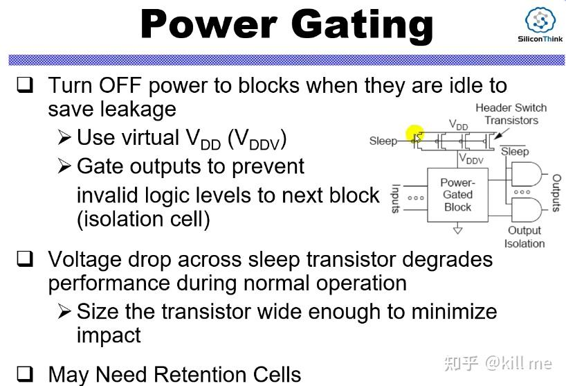 power & clock gate - 知乎