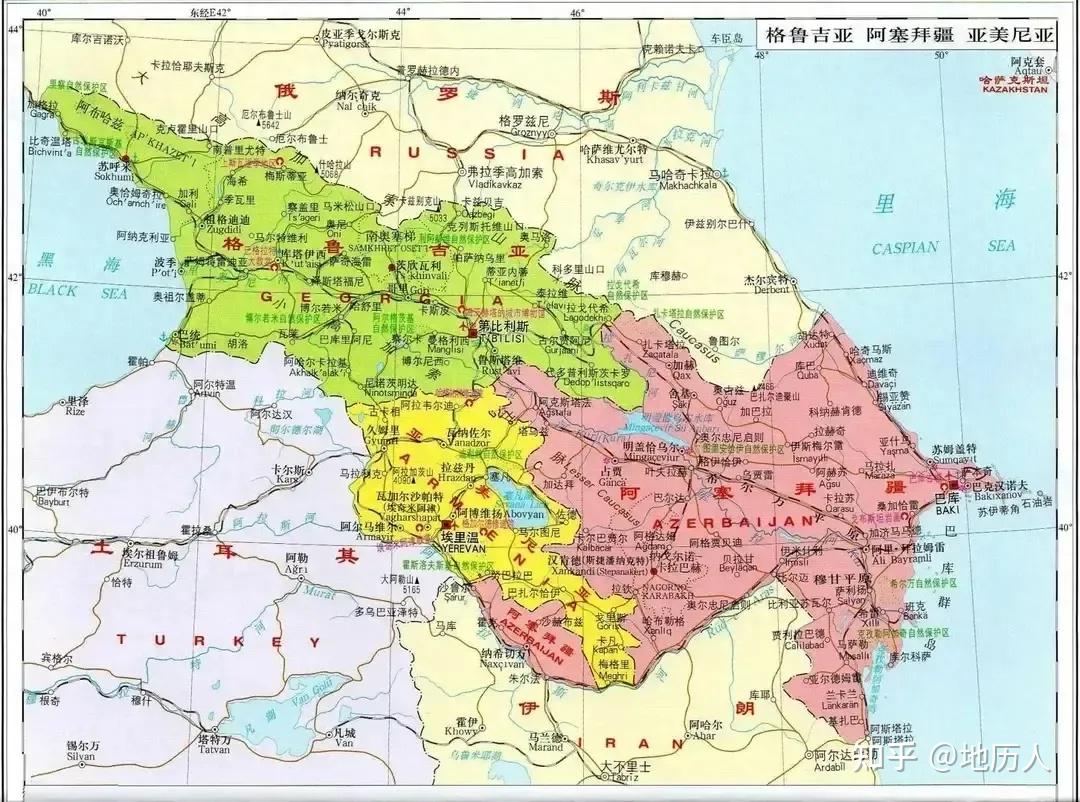 高加索地区国家介绍 - 知乎