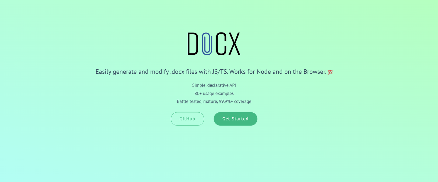 docx导出实践——1.docx.js介绍 - 知乎