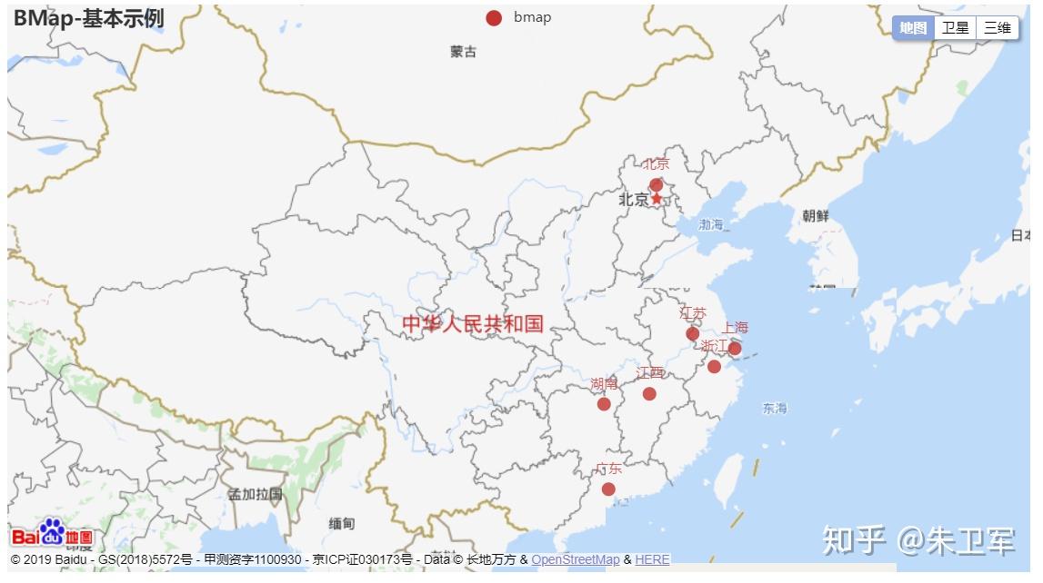 干货 | 使用pyecharts绘制交互式动态地图 - 知乎