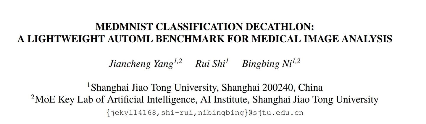 一些文章：MedMNIST - 知乎