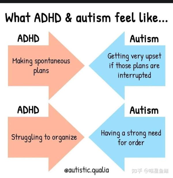 ASD+ADHD, 共现意味着什么？ - 知乎