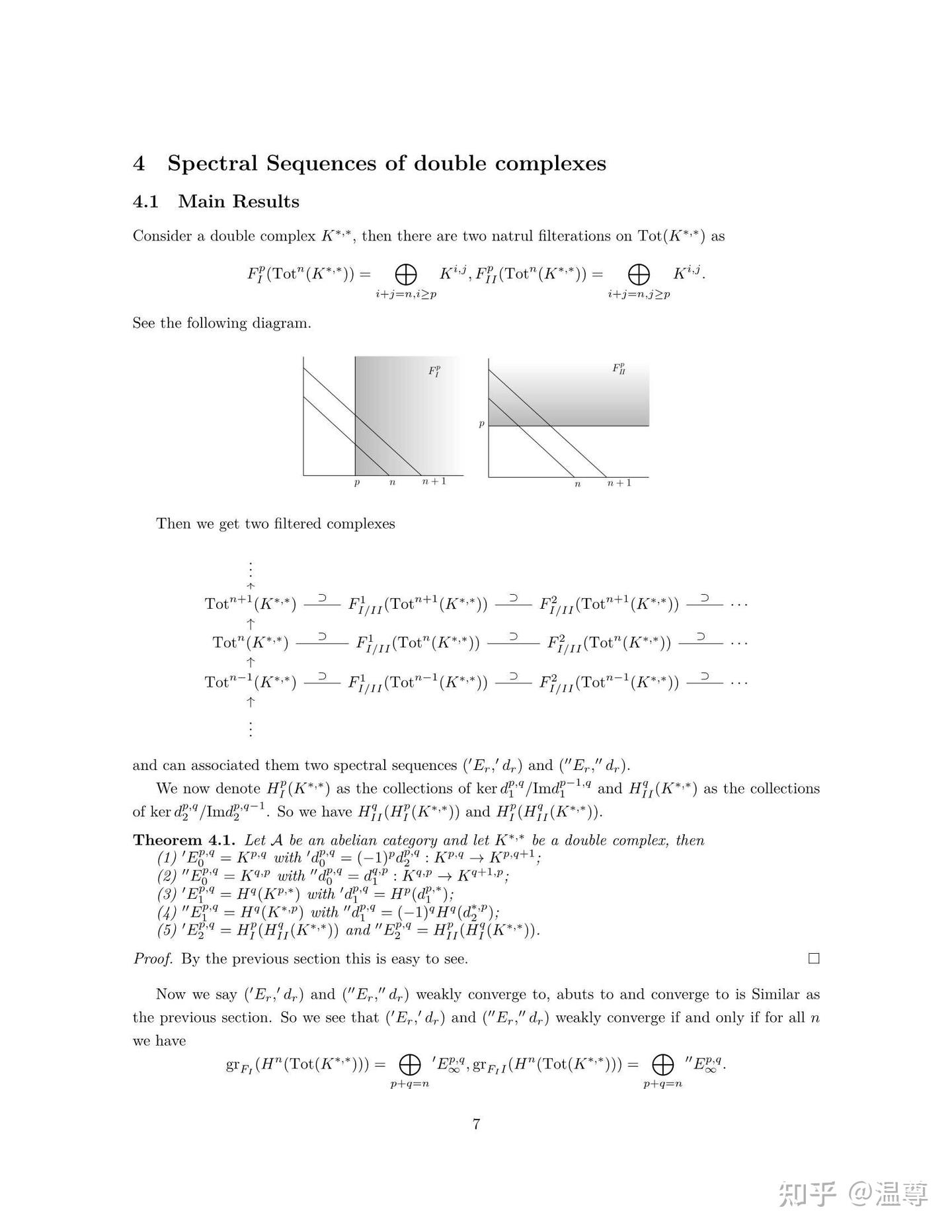 Notes on Basic Spectral Sequences - 知乎