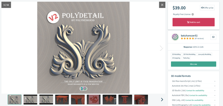 中文汉化版PolyDetail V2装饰品细节绘制插件 - 知乎